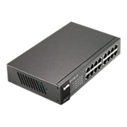Zyxel GS1100-16 16 port Gigabit Unmanaged Switch (GS1100-16-GB0101F)