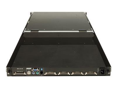Belkin 19" Widescreen LCD 1U RackConsole with 8-Port PRO3 KVM (F1DC108HEA)